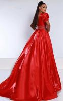 China Organza Ball Gown Quinceanera Dress Plunging V-Neckline Beaded Waistband Size 2-26W for sale