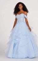 China Beaded Lace Corset Quinceanera Gown Off-Shoulder Ball Gown Floor Length Tulle Size 2-26W for sale