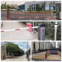 China AC220V Power Supply Automatic Boom Barrier with RFID Installation and Folding Arm for sale