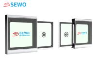 China SEWO-PB1260 Glass Security Turnstile with 850mm Passage Width and 100W Power for Access Control Systems for sale