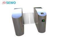 China Stainless Steel Facial Recognition Turnstile 40 People/Min 1400x335x980mm SUS304 Access Control System for sale