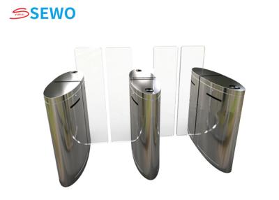 China SEWO Full Height Sliding Turnstile Access Control System 40 people/min 550mm width ISO9001 Certified for sale