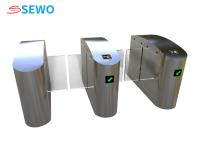 China Stainless Steel Facial Recognition Turnstile 40 People/Min 1400x335x980mm SUS304 Access Control System for sale