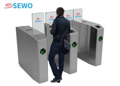 China Customized 1.8m Sliding Gate Turnstile with Heightening Swing Arm - 40 People/Minute Capacity, 5 Million Cycle MCBF for sale
