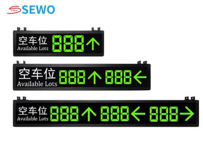 China SEWO Ultrasonic Car Parking LED Display System - 1000m Transmission, DC24V, Multi-Directional Guidance for sale