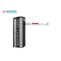 China SEWO T6 Parking Boom Barrier Gate 1-4m Arm 220V 50Hz RFID Access Control for sale