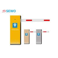 China Adjustable Speed Parking Barrier Gate Smart Car Parking System Automatic Boom Barrier Gates for sale