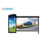 China SEWO 4th-Generation Advertising Parking Barrier System - 200W Motor, 16s Speed, Custom 3.8-4.2m Barrier Length for sale