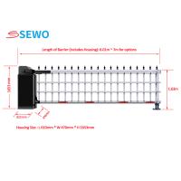 China SEWO-DZ300A Heavy Duty Boom Barrier Gate - 400W Motor, 7M Length, -40°C to 50°C Operation for sale