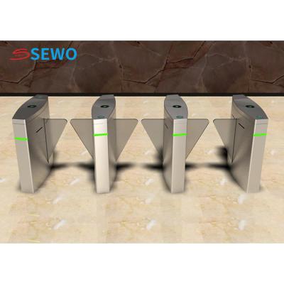 China SEWO-Y1-300 High-Speed Flap Barrier Turnstile - 45 People/Min Throughput, 304 Stainless Steel Construction for sale