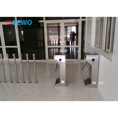 China SEWO S5217 Vertical Tripod Turnstile Gate - 30 People/Min Access Control System with 510mm Arm for sale
