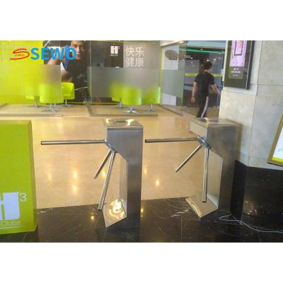 China SUS304 Stainless Steel Tripod Turnstile Access Control System - 30 People/Minute Capacity, 960mm Height for sale