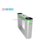 China 304 Stainless Steel Tripod Turnstile with 45 People/Min Capacity and Card Reader for Access Control Systems for sale