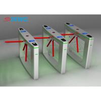 China SEWO S1-260 Cinema Tripod Turnstile Gate with 550mm Passing Width and 45 People/Minute Capacity for sale