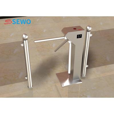 China SEWO S1-200 Automatic Electronic Tripod Turnstile Gate 550mm Width 45 People/Minute 304 Stainless Steel for sale