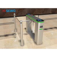 China SEWO S1-250 Gym 3 Arm Drop Arm Turnstile with Fingerprint RFID Card Reader - 550mm Width, 45 People/Minute for sale