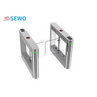 China Optical Swing Gate Turnstile Directional Access for Pedestrians in Office Building for sale