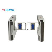 China RFID Card Reader Swing Gate Turnstile Facial Recognition For Gym for sale