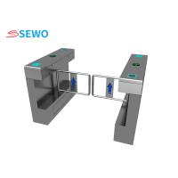 China Vertical Swing Barrier Turnstile 304 Stainless Steel  Automatic Systems Turnstiles for sale