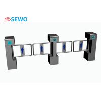 China SEWO B6-317 Swing Turnstile Gate 450×280×1000mm Stainless Steel with 30 People/Minute Capacity for sale