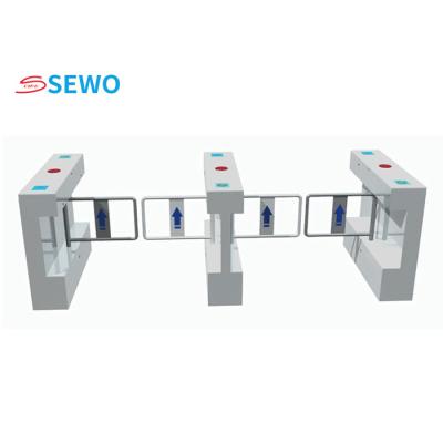 China Vertical Swing Barrier Turnstile 304 Stainless Steel  Automatic Systems Turnstiles for sale