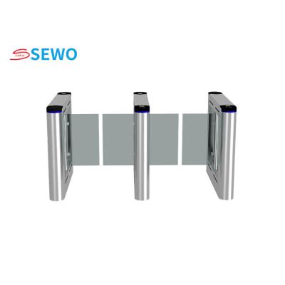 China SEWO-B4A-180 High Speed Swing Gate Turnstile 45 People/Min Access Control with 600-900mm Width for sale