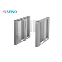 China Automatic Speed Gate Turnstile with RFID Card Fingerprint Time Attendance Access Control System for sale