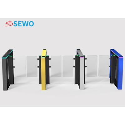 China Aluminum Alloy Speed Gate Turnstile Access Control With RFID Card Reader for sale