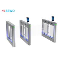 China SEWO-B6-120 High Security Swing Gate Turnstile with Facial Recognition - 45 People/Minute, 600-1200mm Width for sale