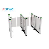China Full Automatic Swing Speed Gate Turnstile , RFID Turnstile Gate With Card Reader for sale
