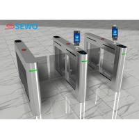 China SEWO-B4A-180 Fully Automatic Speed Gate Turnstile Access Control System 45 People/Minute 600-900mm Width for sale