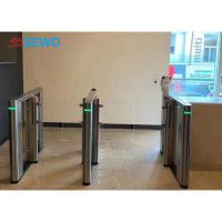China Fully Automatic Turnstile Gate , Turnstile Biometric Access Control For Gym / Subway for sale