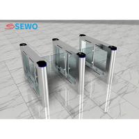 China SEWO-B4A-180 High Speed Swing Gate Turnstile 45 People/Min Access Control with 600-900mm Width for sale