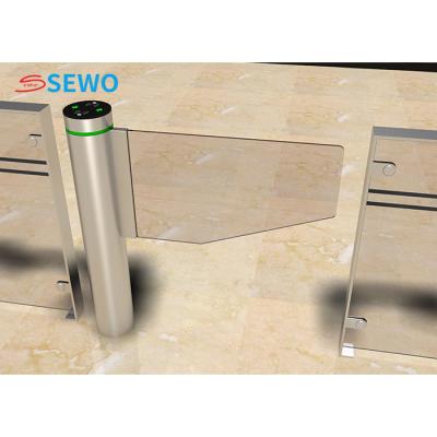 China SEWO-B6-168 Biometric Fingerprint Access Control System with 45 People/Minute Speed and 900-1200mm Swing Barrier Gate for sale