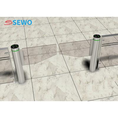 China SEWO High Speed Swing Barrier Gate Access Control System - 45 People/Minute Capacity, 900-1200mm Width for sale
