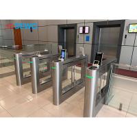 China Face Recognition Access Control Turnstile Gate Swing Barrier Speed Gate Turnstile for sale
