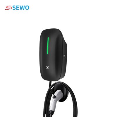 China 7KW 32A Wall EV Charging Station - 240V Home Electric Vehicle Charger with IP65 Rating for sale