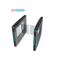 China Access Management Swing Gate Turnstile with RFID Integration Passing Speed 40 people/min for sale