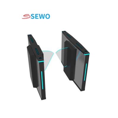 China SUS304 Stainless Steel Flap Turnstile Gate - 1100mm Width, 40 People/Minute Access Control System for sale