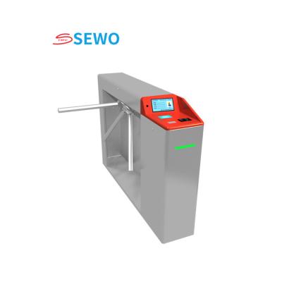 China SEWO S1-280 Tripod Turnstile Gate with 550mm Passage Width and 45 People/Minute Capacity for Access Control for sale