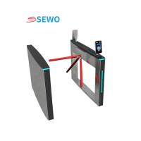 China SEWO Luxury Automatic Tripod Turnstile Gate - 35 People/Minute, 550mm Width, Anti-Collision Security Access Control for sale