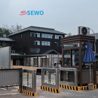 China SEWO B6-218 AC220V Swing Gate Turnstile 1200mm Stainless Steel Access Control for sale