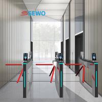China SEWO-B1A-150 Tripod Turnstile Gate with TCP/IP & RS485 Interface - 35 People/Minute Capacity, 1400×280×960mm for sale