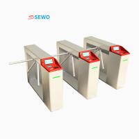 China SEWO S1-280 RFID Tripod Turnstile with 45 People/Minute Speed and 550mm Passage Width for Subway Stations for sale