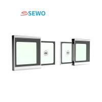 China SEWO-PB1260 Glass Security Turnstile with 850mm Passage Width and 100W Power for Access Control Systems for sale