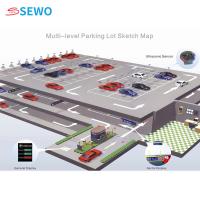 China SEWO-CW6 LED Parking Guidance System with 1000m Transmission & DC24V Operation for sale