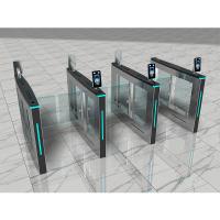 China RS485 TCP/IP Communication Automatic Swing Gate Biometric Access Control System for Hotels for sale