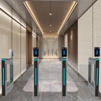 China RS485 TCP/IP Communication Automatic Swing Gate Biometric Access Control System for Hotels for sale