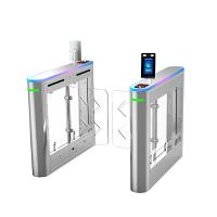 China Airport Speed Gate Turnstile with Facial Recognition 850mm Passing Width 220V CE UL Certified for sale