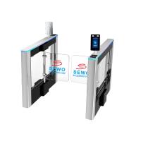 China Shopping Mall Security Speed Gate Turnstile with Aesthetic Design and High Traffic Throughput for sale